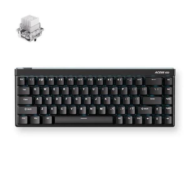 Gaming tastatura MCHOSE Ace 68 Air Ultra Esports Magnetic Switch aurora black