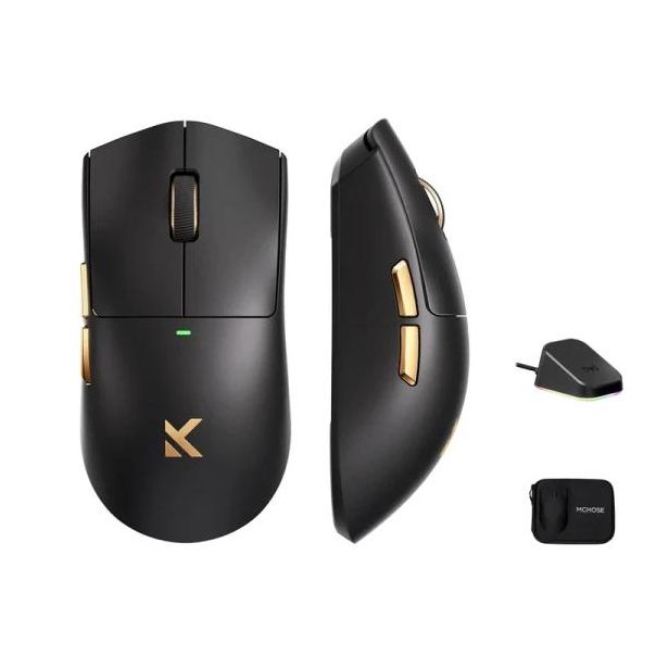 Bežični gaming miš MCHOSE K7 Ultra Lightweight crni