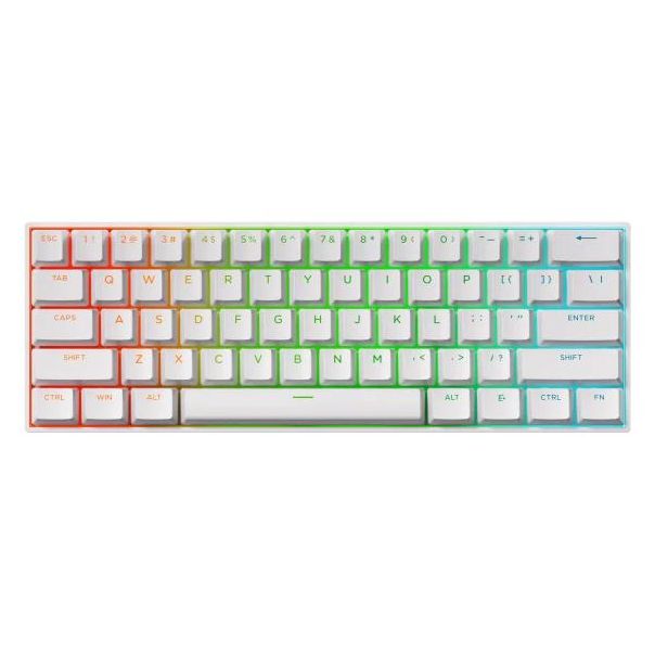 Gaming tastatura MCHOSE Ace 60 Pro Magnetic Switch Bela