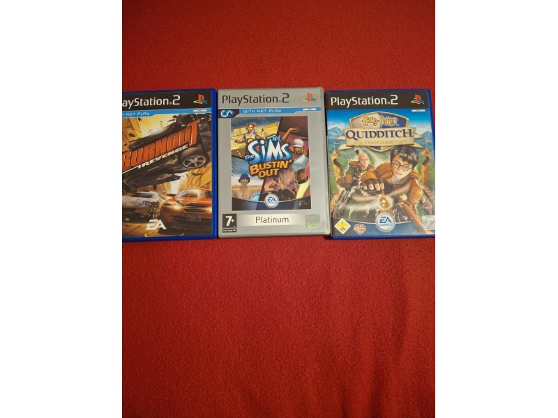 Igrice PS2 lot