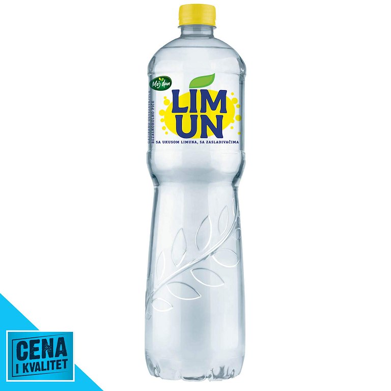 Moj Dan voda gazirana limun 1.5l moj dan