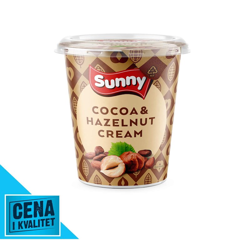Sunny krem lešnik pvc 400g sunny