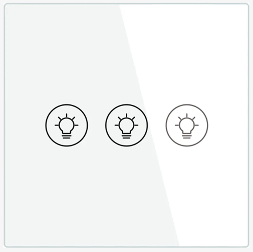 SMART ZIGBEE MOES DIMER PREKIDAC EU SA 3 PREKIDACA BELI ZS-SR-EUD3-WH-MS