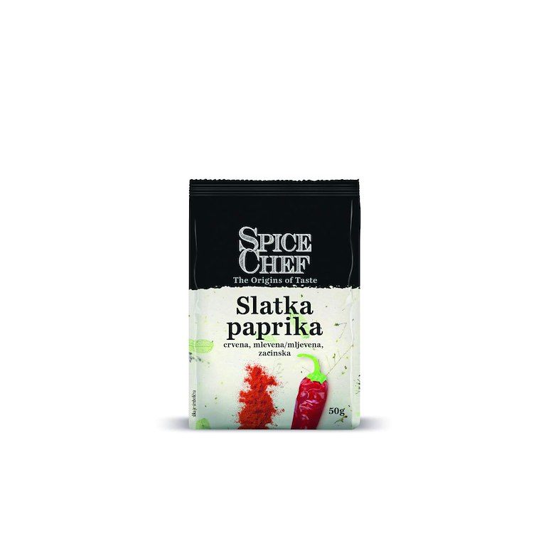 Spice chef paprika mlev slatka 50g spice chef