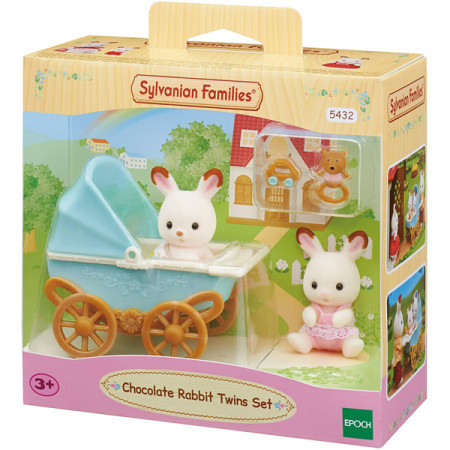 Sylvanian twins coko zeke 2019 ( EC5432 )