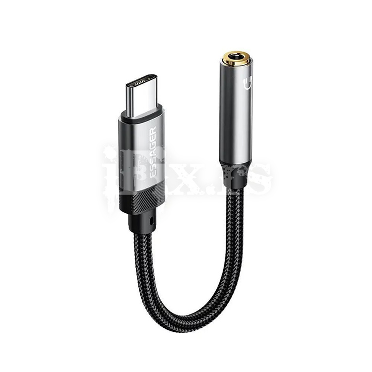 Audio adapter USB-C muski na 3.5mm zenski Essager EYPT-ZY0G-P