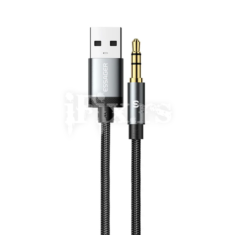 Kabl adapter USB-A na 3.5mm (AUX) Essager EYPAMM-ZY0G-P