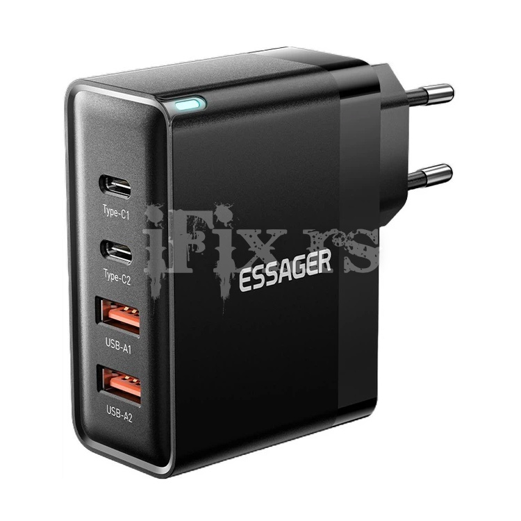 Punjac Essager USB-C x2 + USB-A x2 100W ECT2CA-QYB01-Z