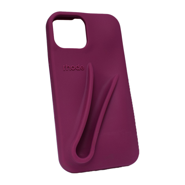 Maska za iPhone 13/ 14/ 15 raspberry jelly (Bez LIP TINTa) Rhode LIP CASE