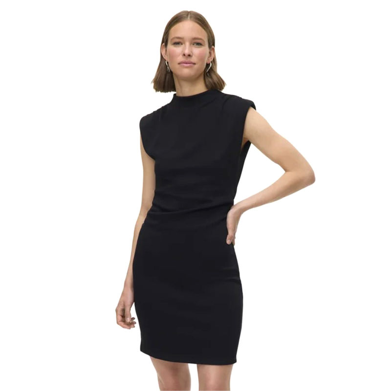 Ženska haljina Vero Moda Nelli high neck short dress
