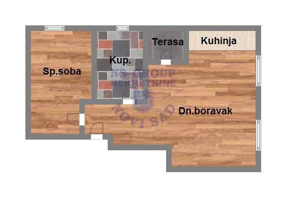 Jednoiposoban stan na prodaju, 39m2, 106.090€