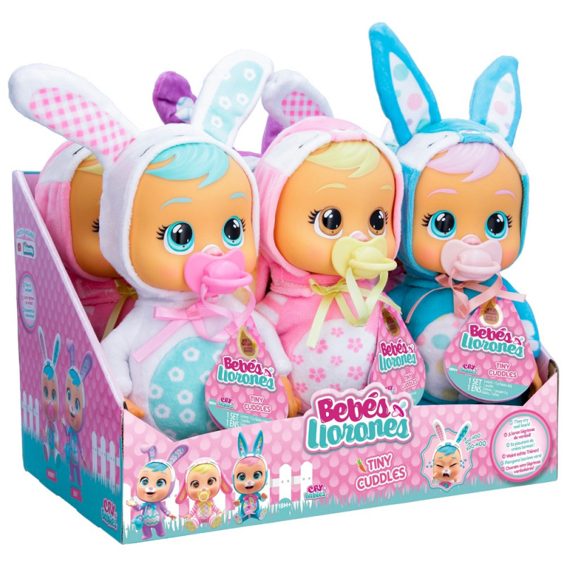DEXY CO CRYBABIES TINY BUNNIES