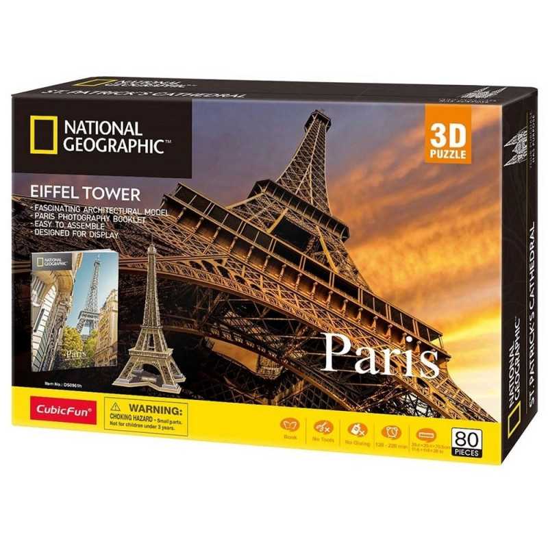 DEXY CO CUBIC FUN PUZZLE EIFFEL TOWER PARIS