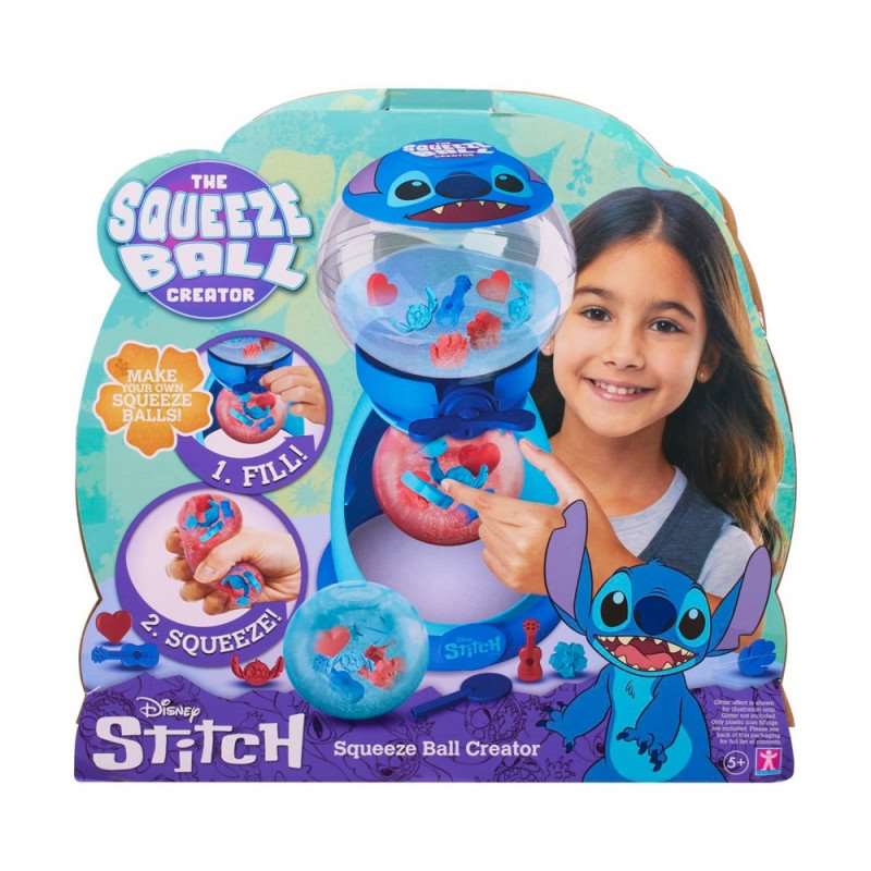 DEXY CO SQUEEZE BALL MAKER DISNEY STITCH SET