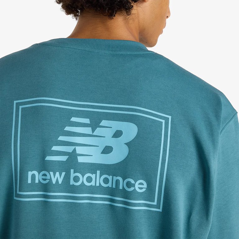 NEW BALANCE Dukserica Woven Label Crew