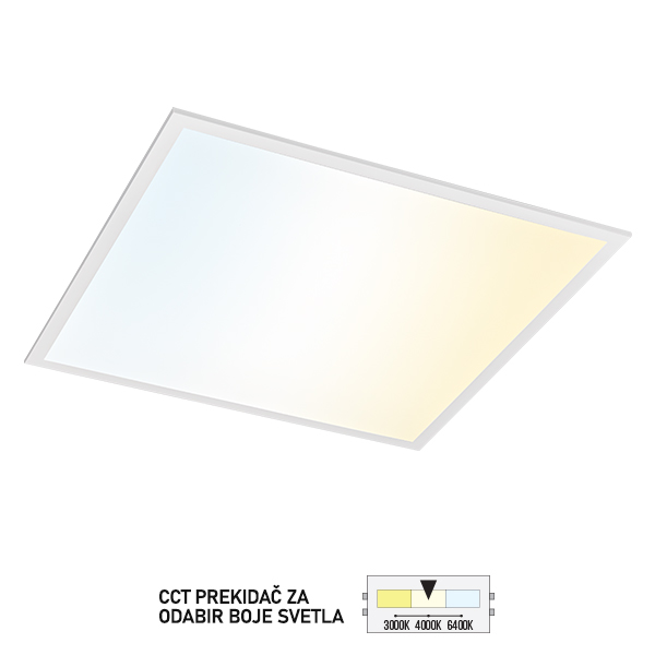 LED panel ugradni LPA-09-50S CCT