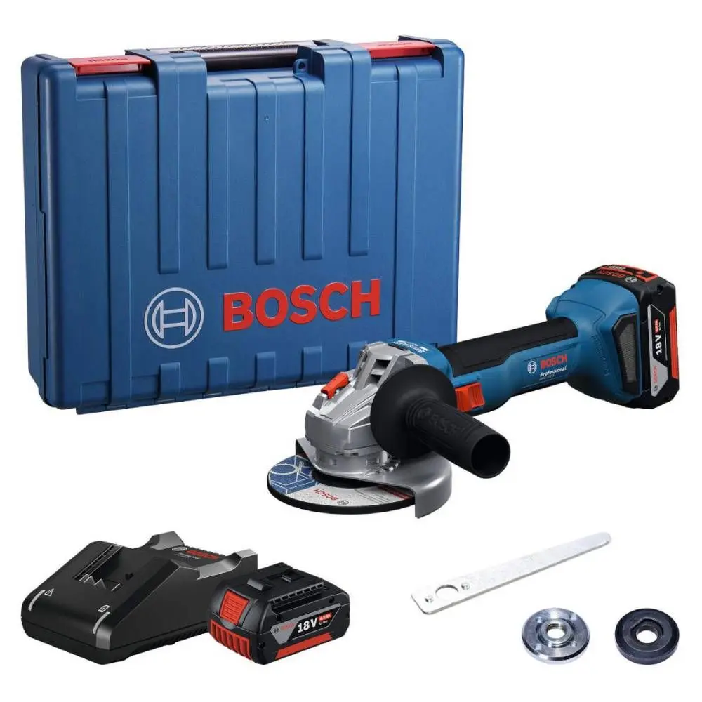BOSCH AKU UGAONA BRUSILICA GWS 18V-8 2X4AH