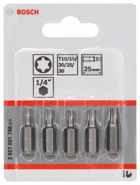 BOSCH SET BITOVA EXTRA HARD T10/15/20/25/30