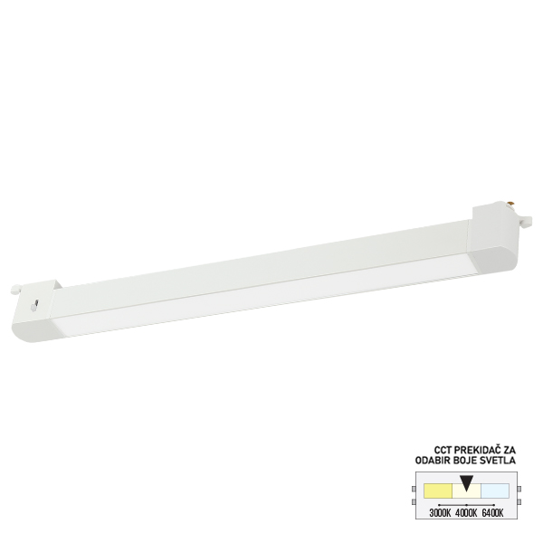 LED šinska svetiljka CCT TL30-20 WH
