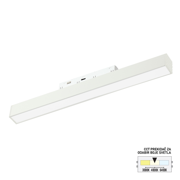LED magnetna svetiljka CCT FM1001-12 WH