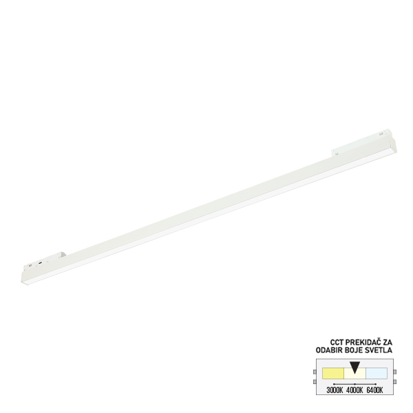 LED magnetna svetiljka CCT FM1001-36 WH