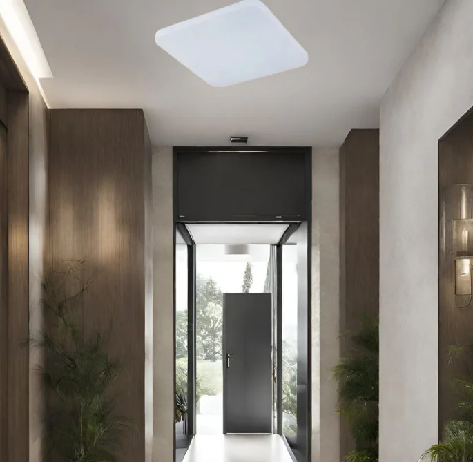 Mantra Quatro Ii plafonska lampa led 45W 3000lm 5000K prečnik 43cm bela