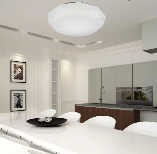 Mantra Diamante II plafonska lampa led 36W 2700lm 5000K prečnik 41cm bela