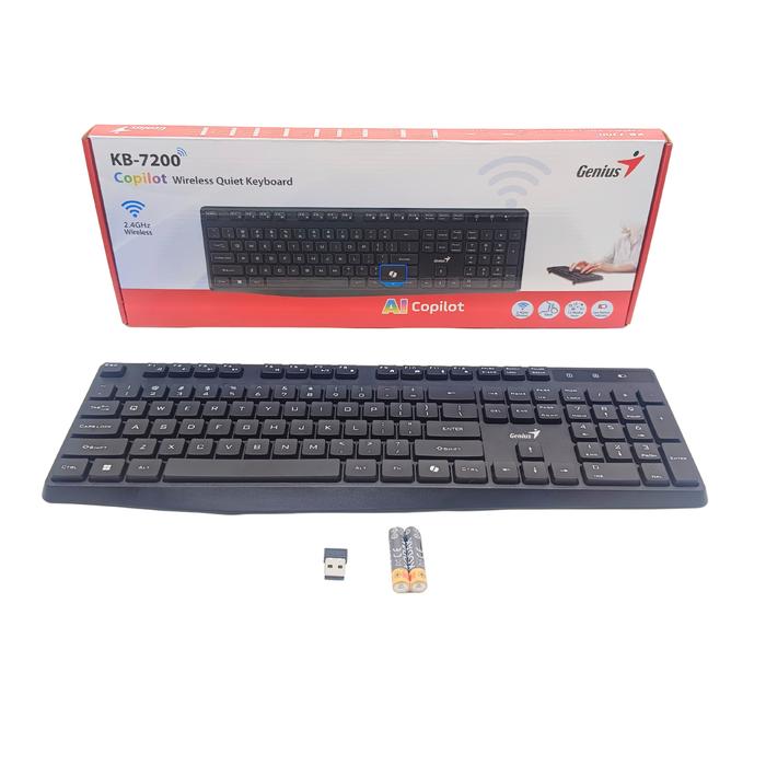 TASTATURA GENIUS KB-7200 BEŽIČNA YU AI COPILOT *MD *SR