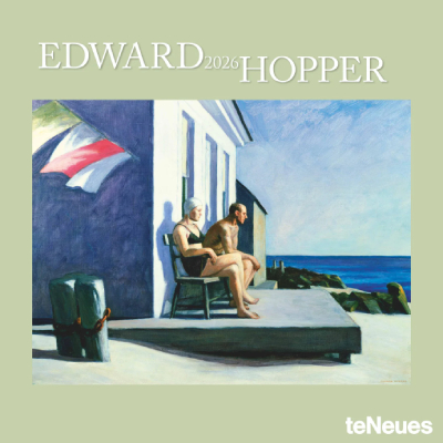 Zidni kalendar 2026 - Edward Hopper, 30x30 cm