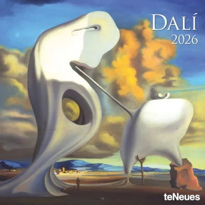 Zidni kalendar 2026 - Dali, 30x30 cm