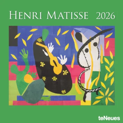 Zidni kalendar 2026 - Henri Matisse, 30x30 cm