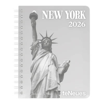 Datumirana agenda 2026 - New York, Wiro, 17x22 cm