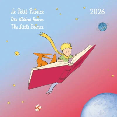 Zidni kalendar 2026 - The Little Prince, 30x30 cm