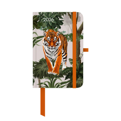 Datumirana agenda 2026 - GreenLine, Jungle, 10x15 cm
