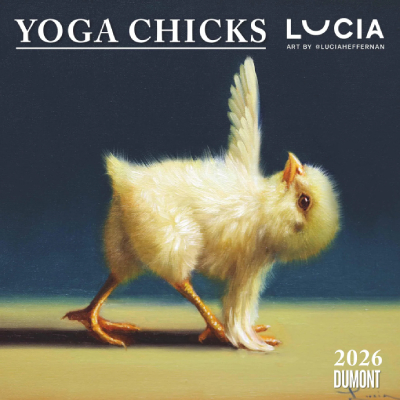 Zidni kalendar 2026 - Lucia Heffernan, Yoga Chicks, 30x30 cm