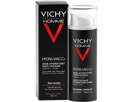 VICHY HOMME HYDRA MAG C+ Hidrantna nega protiv znakova umora za lice i područje oko očiju, 50 ml
