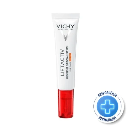 Vichy Liftactiv Pigment Specialist B3 Krema za područje oko očiju SPF 50+ 15 ml
