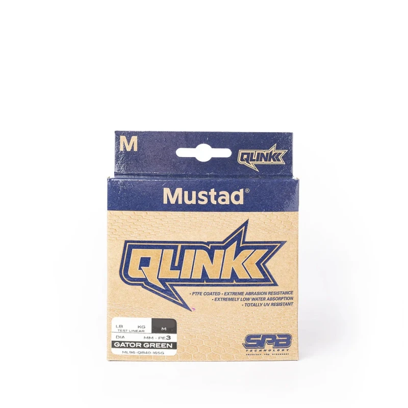 Mustad struna QLink Gator Green 150m