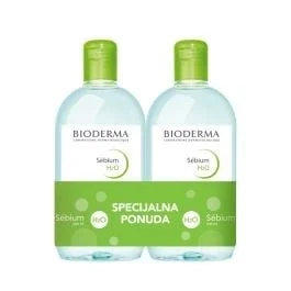BIODERMA SEBIUM MICELARNA VODA ZA MEŠOVITU KOŽU 2x500ML PROMO