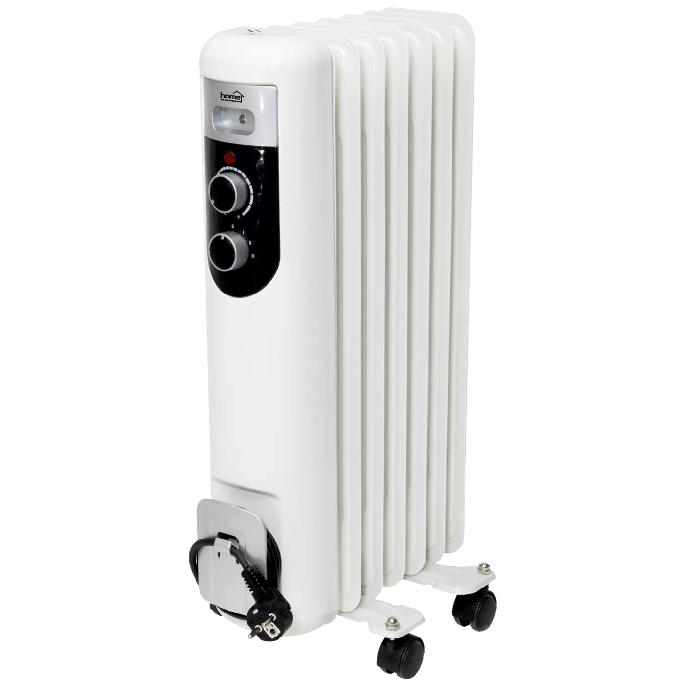 Home Radijator uljni sa 7 rebara, 1500W - FKOS 7 M, Beli