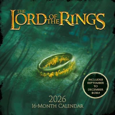 Zidni kalendar 2026 - The Lord of The Rings