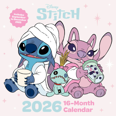 Zidni kalendar 2026 - Disney, Lilo and Stitch