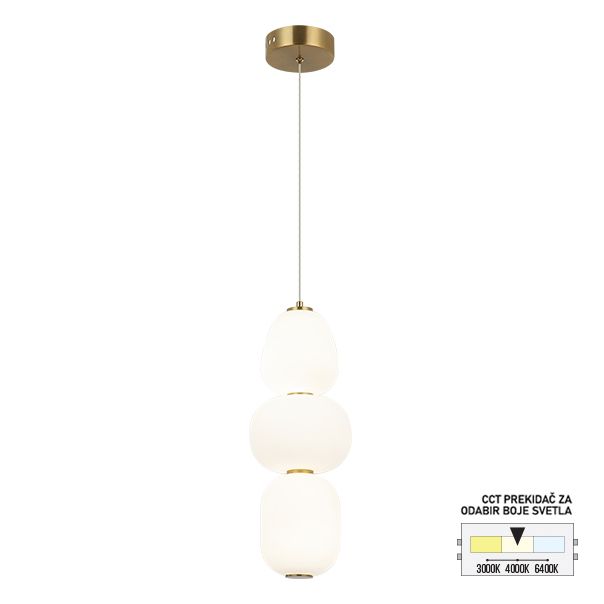 FORMA LED visilica 20W 3000K,4000K,6400K F2405-20V SG