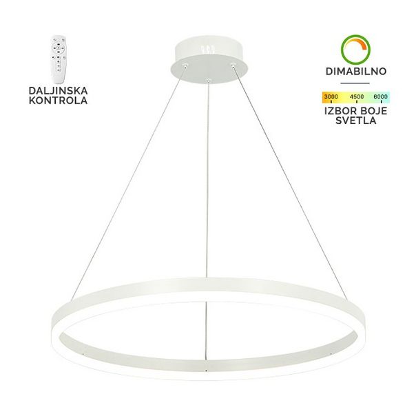 FORMA LED visilica 56W 3000K-6400K F2047-56V WH