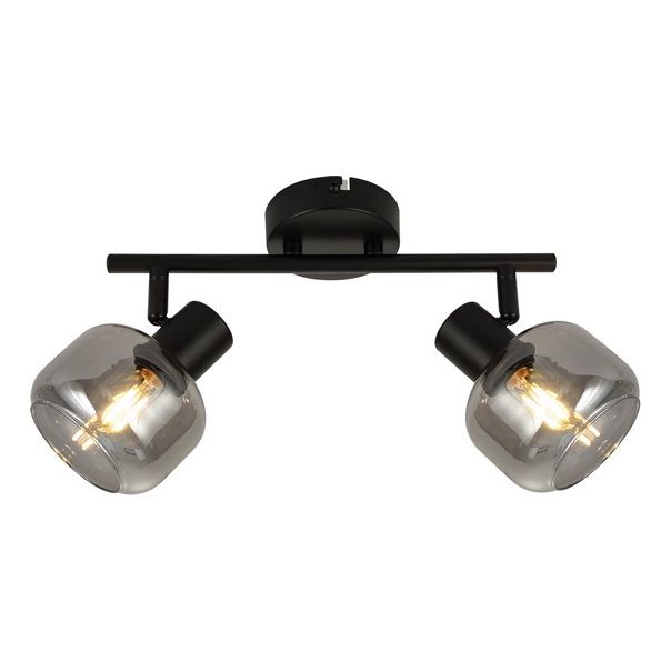 FORMA Spot lampa 2xE14 FE408-2 BK
