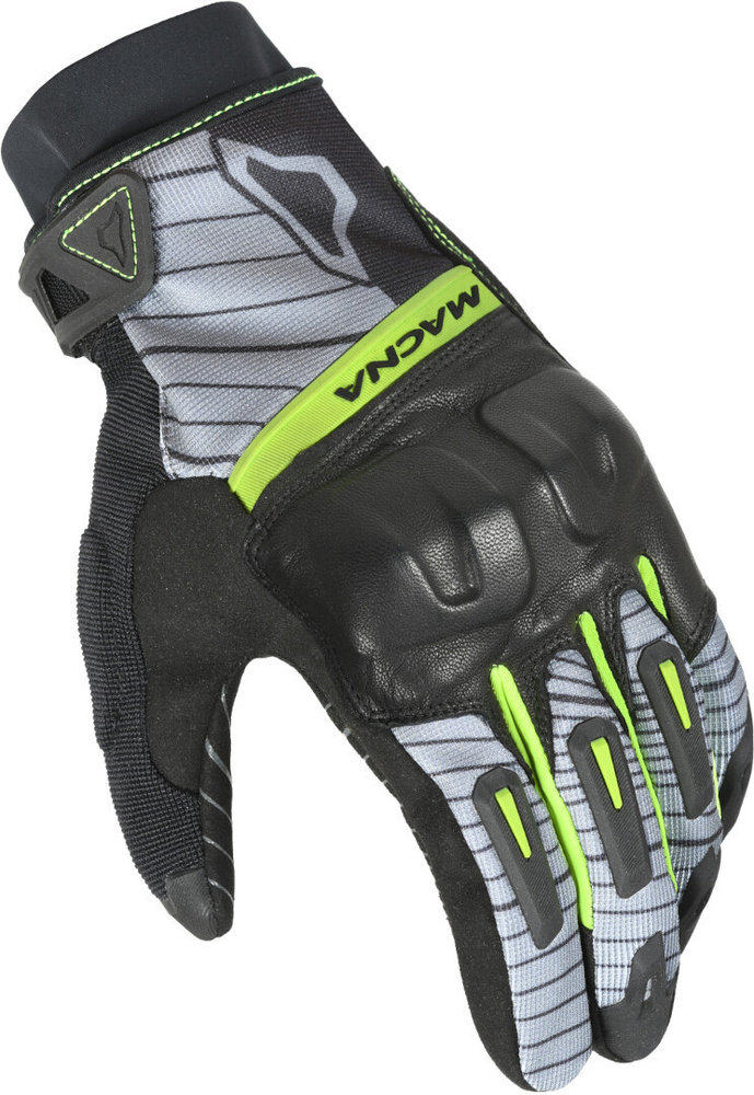 MACNA ATTILA RTX MOTO RUKAVICE SIVE/FLUO