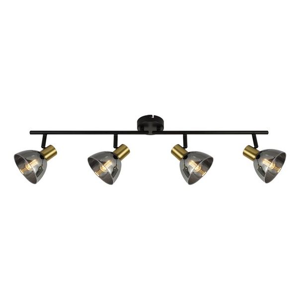 FORMA Spot lampa 4xE14 FE407-4 BK+SG