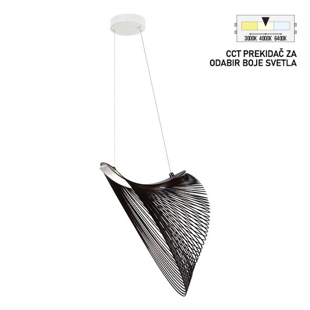 FORMA LED viseća lampa 10W 3000K,4000K,6400K FK2018-10V BR
