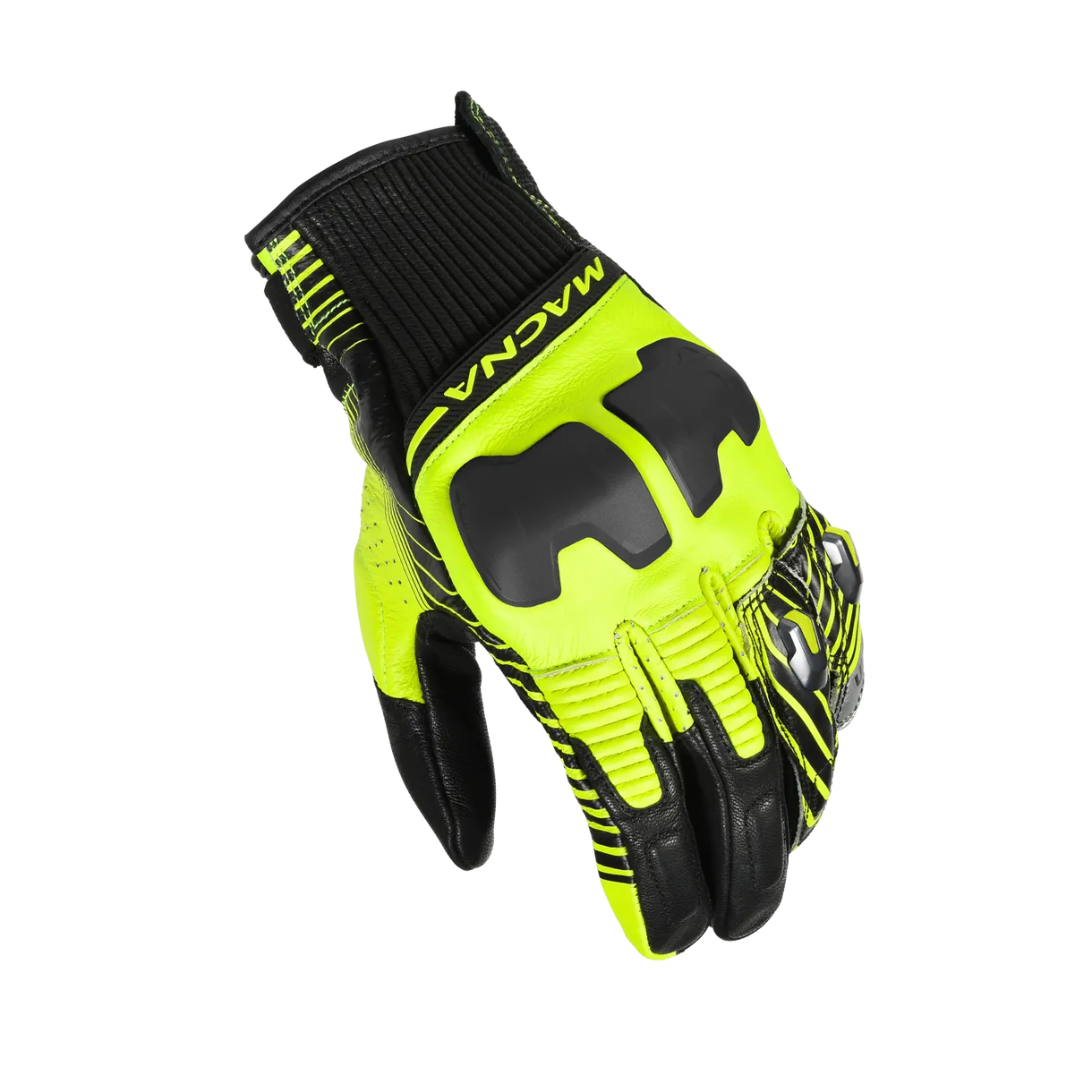 Macna Ultraxx moto rukavice yellow fluo