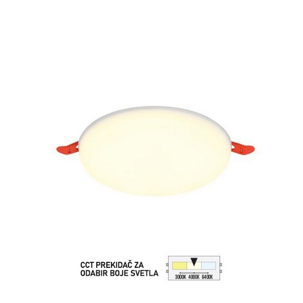 FORMA LED panel frameless ugradni 10W LPG-01-10R 3000K,4000K,6400K
